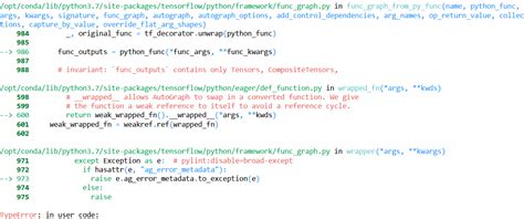 Typeerror Returned While Training Custom And Distributed Training