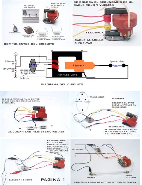 Flyback Transformer Driver Circuit Projects Circuit Diagram