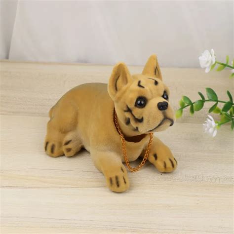 Dashboard Bobblehead Animals Miniture Decoration Nodding Dog For Car £