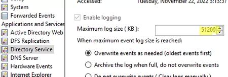 Configuring Event Viewer Log Size On Windows Windows OS Hub