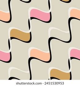 Seamless Geometric Pattern Color Print Stock Vector Royalty Free