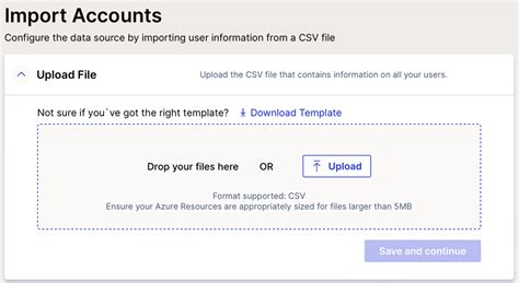 creating and importing csvs apporetum docs