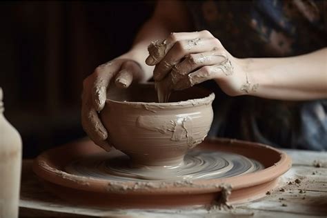 Art Wet Clay Workshop Generate Ai