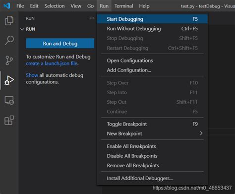 Vscode下调试python代码演示debugging以及单步前进step Intovscode Step Into Csdn博客