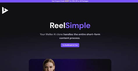 Reelsimple Ai Driven Marketing Content Creation For Busy