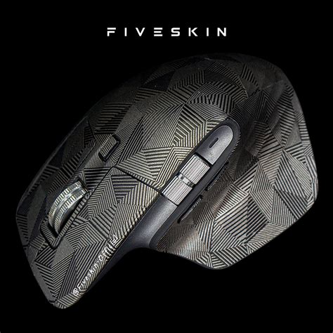 Miếng Dán Skin Chuột Logitech Master s Master s x Silver Polygon