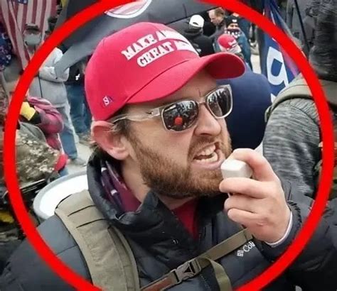 Who Is Taylor Johnatakis Man Who Used Megaphone To Lead Attack On Police During Capitol Riot
