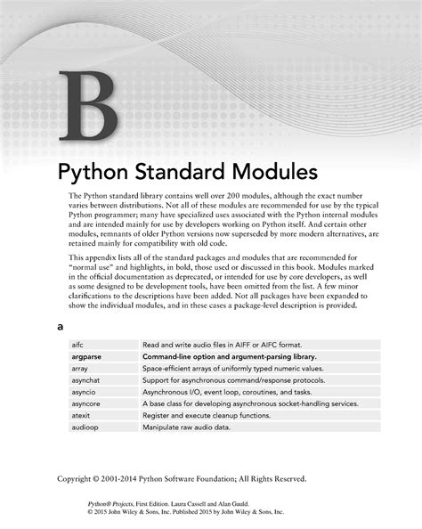 python standard modules the python standard library contains well