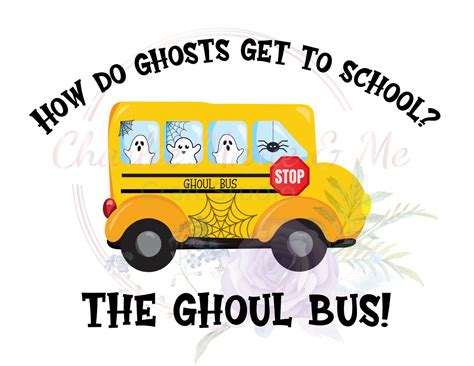 Halloween School Bus Driver Png School Bus Driver Ghoul Bus Funny