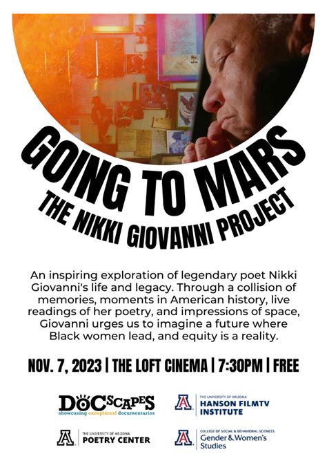 Going to Mars: The Nikki Giovanni Project | LGBTQ+ Institute