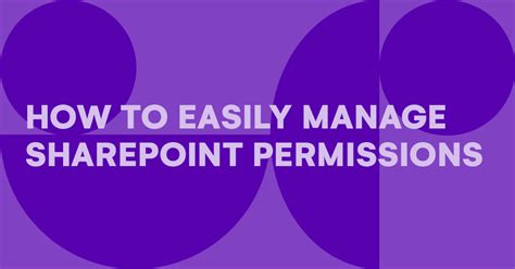 Video SharePoint Permissions Management Made Easy