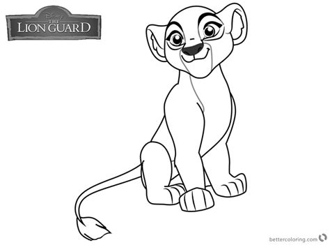 Lion King Coloring Pages Kiara At Getcolorings Com Free Printable Colorings Pages To Print And