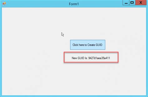 how to create a guid in c enjoysharepoint