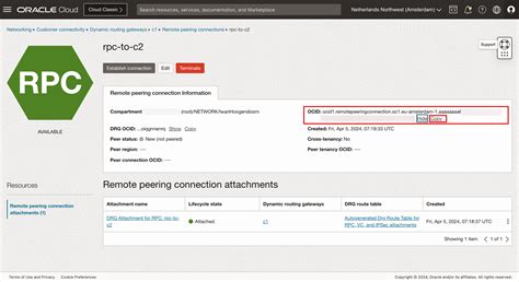 使用 Terraform 使用 Oke 在不同的 Oci 區域部署多個 Kubernetes 叢集，並使用 Rpc 建立完整網狀網路