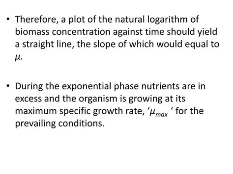 Ppt Microbial Kinetics Of Growth And Substrate Utilization