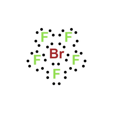 Lewis Structure Of Brf5 7789 30 2 Bromine Pentafluoride Brf5