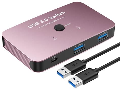 Usb Switch Usb 3 0 Switch Ablewe Aluminum Km Switch 2