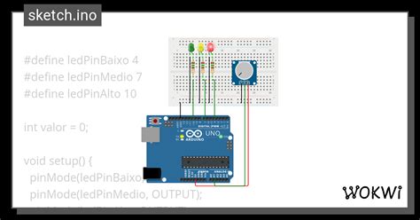 Medição de Água Wokwi ESP STM Arduino Simulator