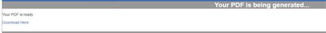 unable to create printer friendly pdf in new policystat interface