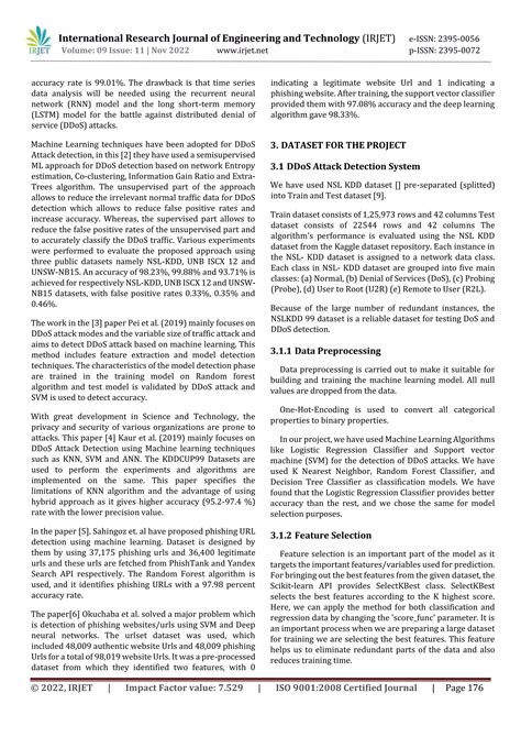 Ddos Attack Detection And Botnet Prevention Using Machine Learning Pdf Computer Networking