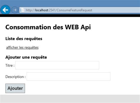 Aspnet Mvc Premiers Pas Avec Les Aspnet Web Api Partie 2 Julien Corioland