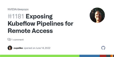 Exposing Kubeflow Pipelines For Remote Access Issue 1181 NVIDIA