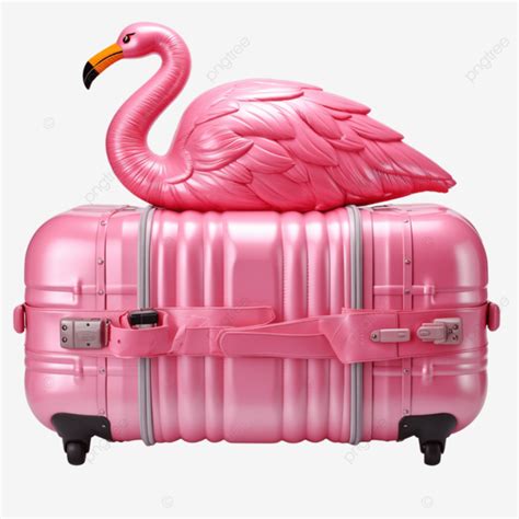 핑크색 가방을 들고 앉아 있는 플라밍고 플라밍고 좌석 핑크색 가방 Png 일러스트 및 이미지 에 대한 무료 다운로드 Pngtree