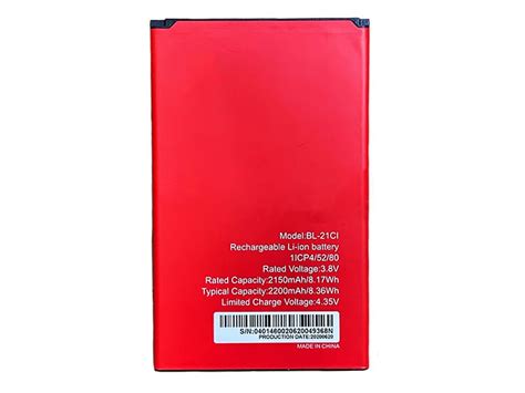 BL 21CI Battery 2200mAh 8 36WH 3 8V Itel A33 Batteryclub Org