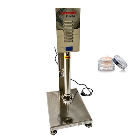 Batch 30 Liters High Shearing Homogenizer Mixer With Lifting China Lab Homogenizer And High