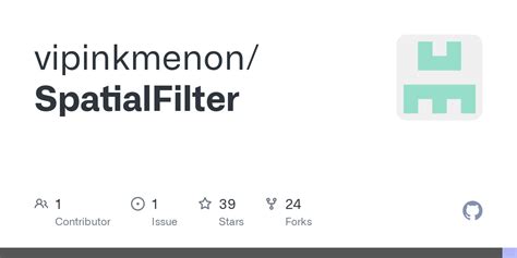 GitHub Vipinkmenon SpatialFilter