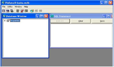Hunt Information Cara Membuat Database Vb Dengan Access Lengkap