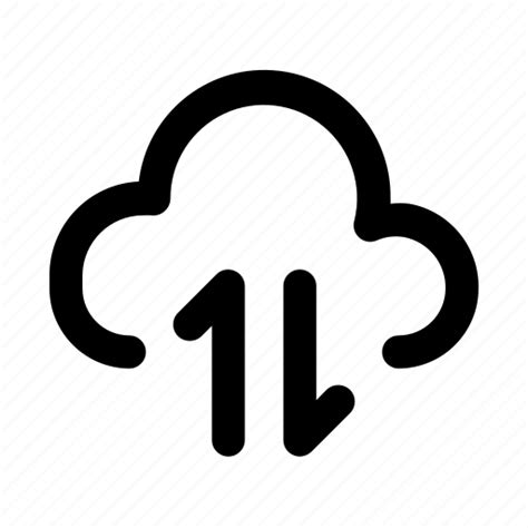 Data Transfer Cloud Server Web Hosting Icon Download On Iconfinder
