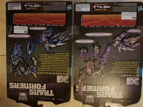Transformer Idw Thundercracker And Skywarp Hobbies And Toys Toys And Games On Carousell