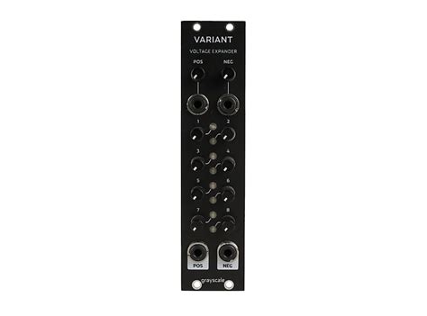 Grayscale Variant Permutation Expander Black Used Reverb