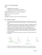 CSCI Lab CStrings And Strings Docx CSCI Lab CStrings And Strings Goals