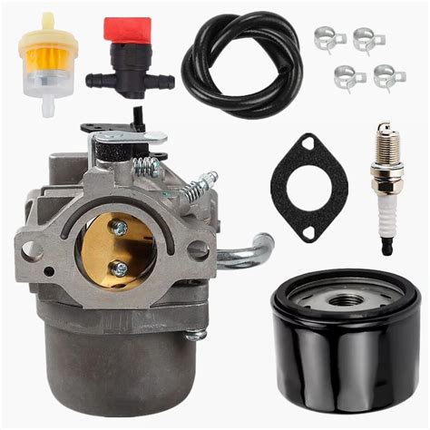 Amazon.com: Carburetor Carb Kit Compatible with Troy-Bilt TB30R 10.5 HP 344cc Riding Lawn Mower ...