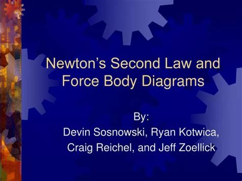 PPT Understanding Newton S Second Law And Force Body Diagrams PowerPoint Presentation ID 1817069