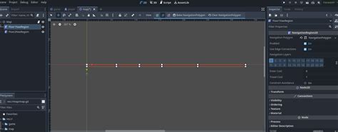 Using Navigationregion2d For Point And Click Side Scroller