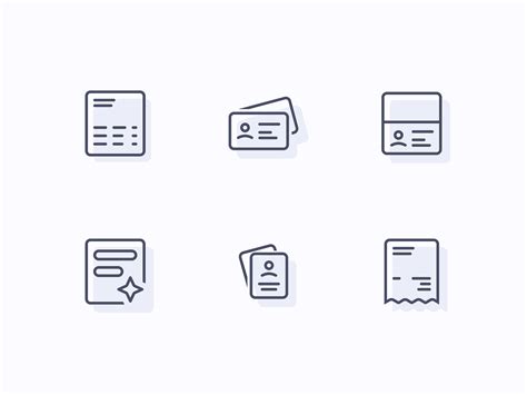 Simple Document Type Icons By Aditya Udayakumar On Dribbble