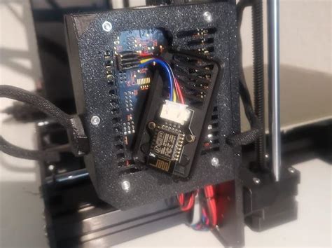 I Made A Cover To Put An Esp3d Wifi Module Where Usually The Pi Zero Would Go R Prusa3d