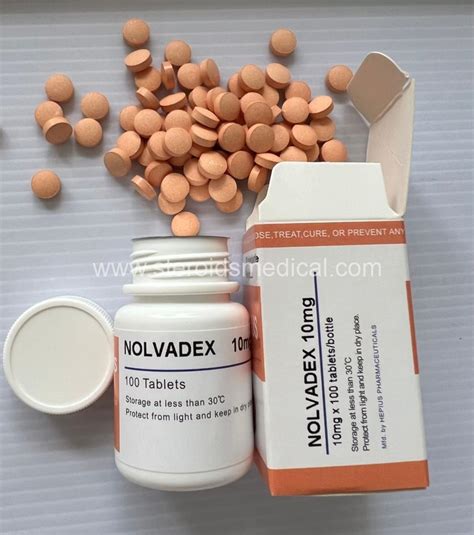 ยาเม็ด Tamoxifen หรือ Nolvadex 10 มก 20 มก Serm บริษัท เภสัชกรรม