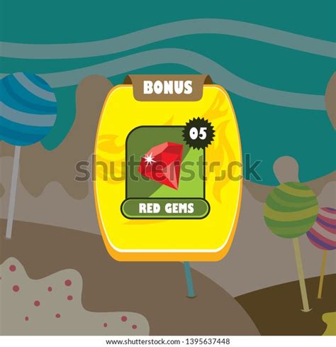 Game Ui Menu Application Mobile App Vector De Stock Libre De Regalías 1395637448 Shutterstock