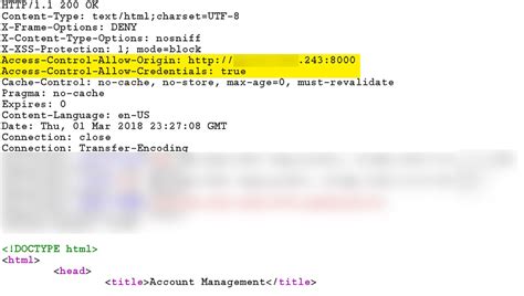 Trustedsec Cors Findings Another Way To Comprehend