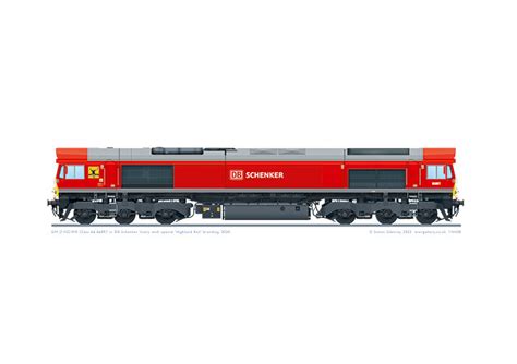 Class 66 66097 Db Schenker Highland Rail Wwr Gallery