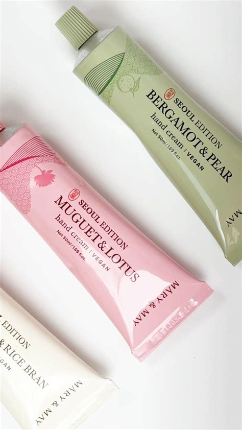 Maryandmay Official Maryandmay Hand Cream Made With Precious Ingredients From Korea Korean Rice
