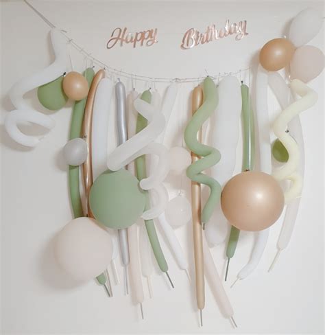 요술풍선 가랜드 벌룬 커튼diy