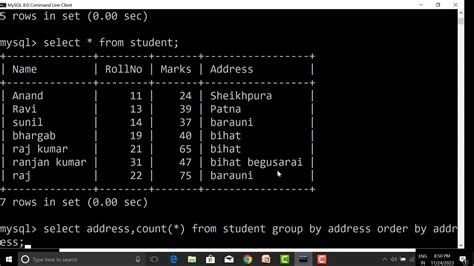 Group By Having In Mysql Youtube