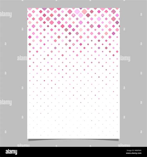 Abstract Diagonal Square Mosaic Pattern Poster Template Background Stock Vector Image And Art Alamy