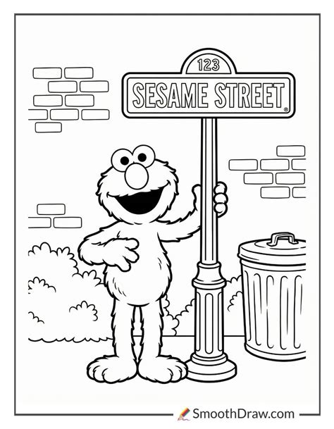 45 Elmo Coloring Pages Free Pdfs