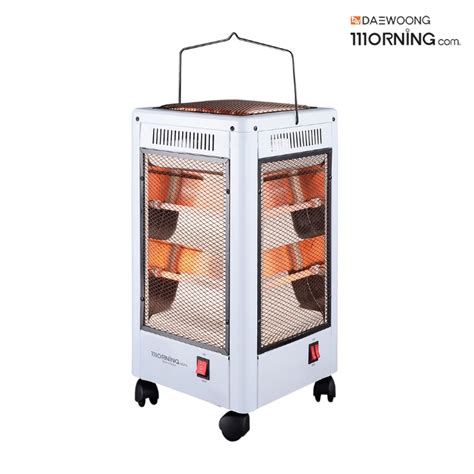 대웅모닝컴 이동식 오방향난로 오방난로 5방향 개별스위치 전기히터 전기스토브 Dwh 20550 티몬